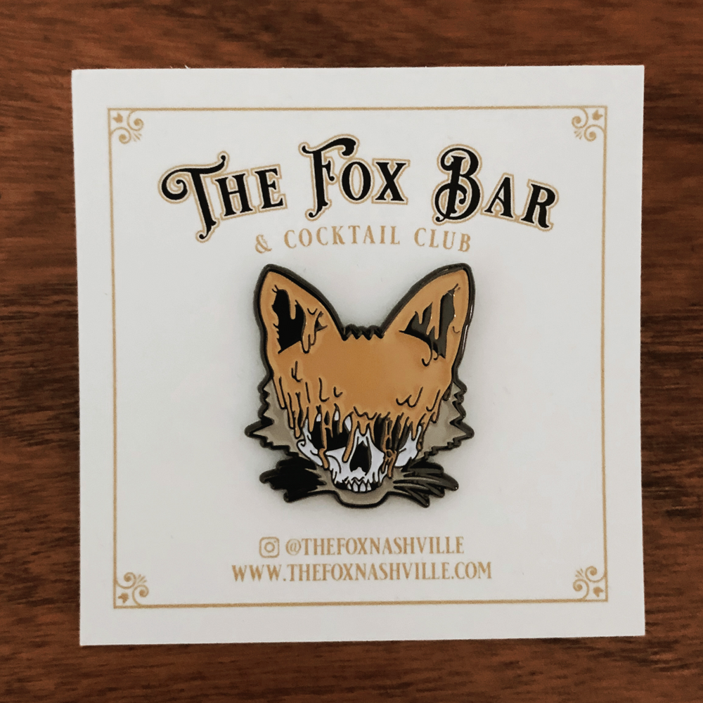 The Fox Mural Enamel Pin