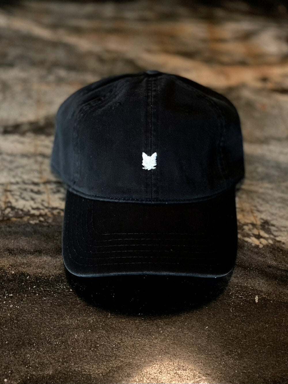 The Fox Dad Hat (Black)